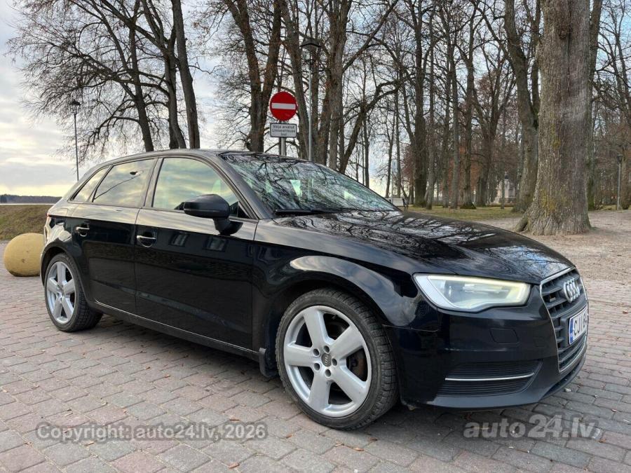 Black Audi A3 2014 in Voru, with an engine capacity of 2.00 L and mileage of 315 thousand km for 9999 €, photo 2 on AUTOMOTO.COM.LV