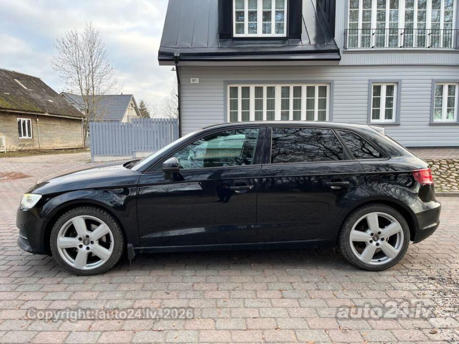 Black Audi A3 2014 in Voru, with an engine capacity of 2.00 L and mileage of 315 thousand km for 9999 €, photo 3 on AUTOMOTO.COM.LV