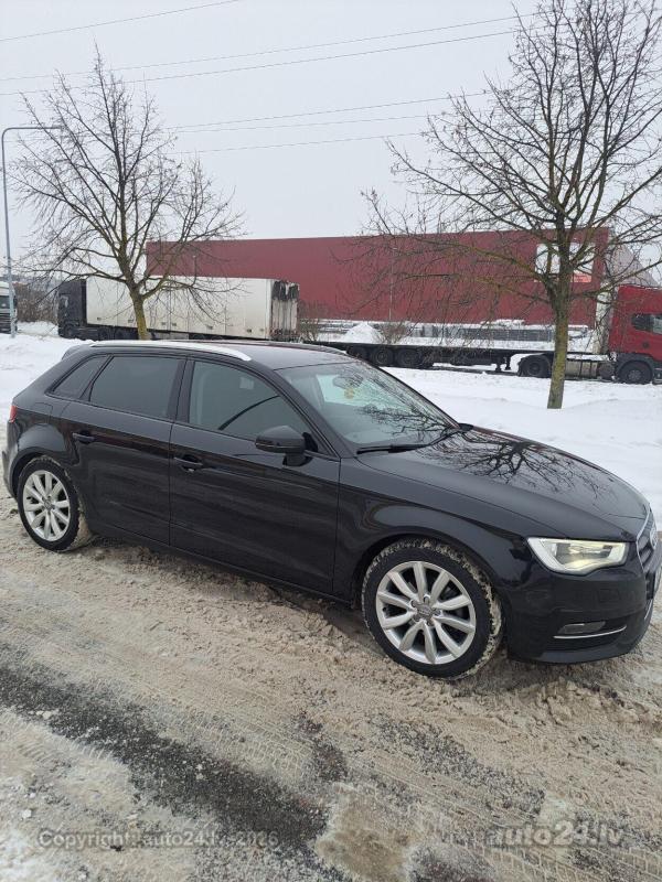 Black Audi A3 2014 in Tallinn, with an engine capacity of 1.60 L and mileage of 0 thousand km for 9200 €, photo 5 on AUTOMOTO.COM.LV