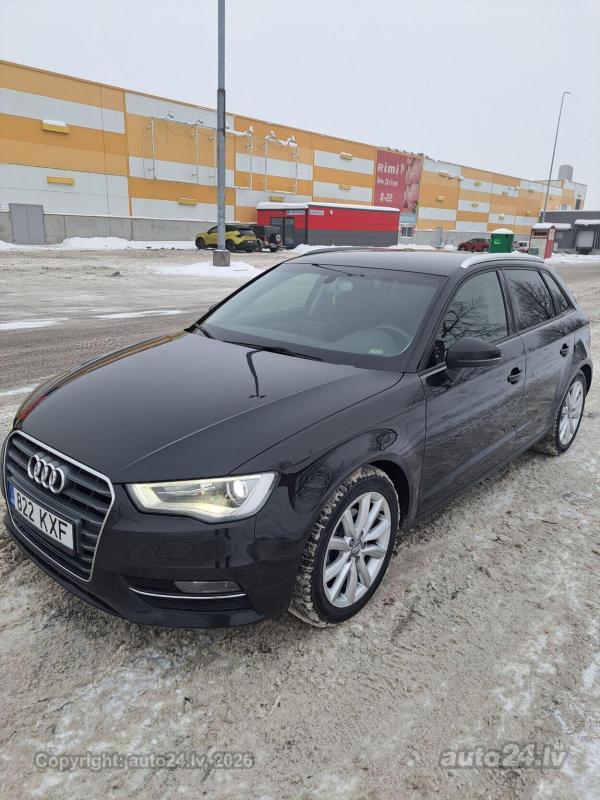 Black Audi A3 2014 in Tallinn, with an engine capacity of 1.60 L and mileage of 0 thousand km for 9200 €, photo 7 on AUTOMOTO.COM.LV