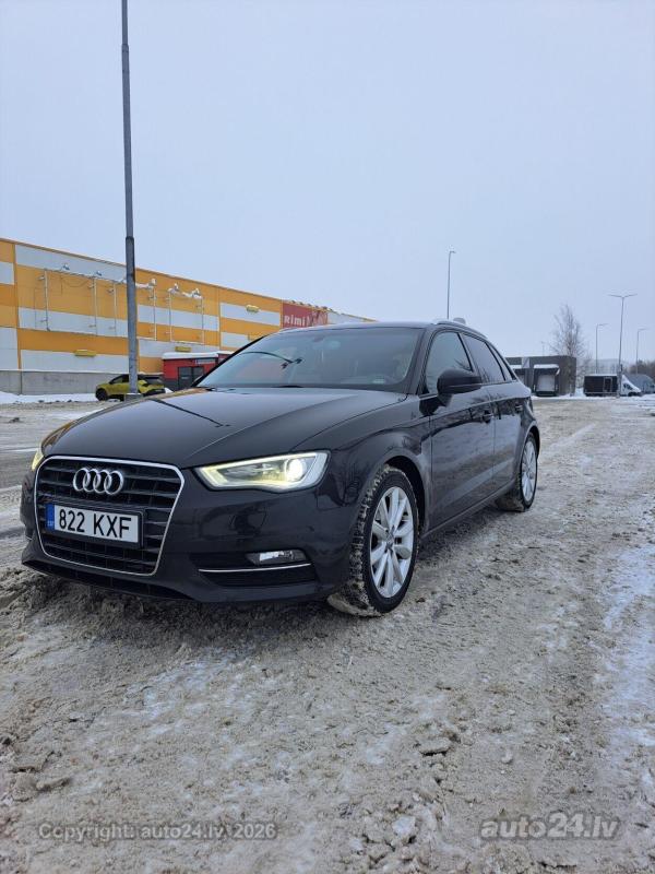 Black Audi A3 2014 in Tallinn, with an engine capacity of 1.60 L and mileage of 0 thousand km for 9200 €, photo 8 on AUTOMOTO.COM.LV
