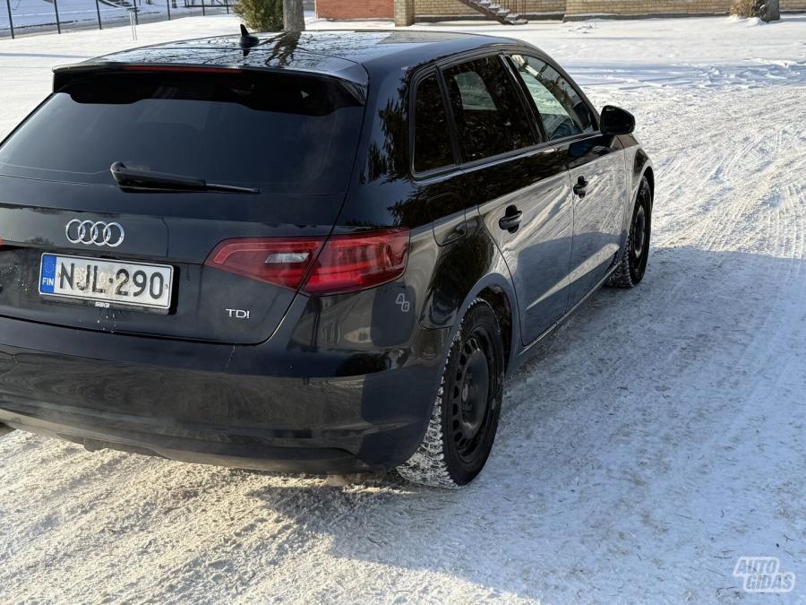 Melns Audi A3 2014 Panevēža, ar dzinēja tilpumu 1.60 L un nobraukumu 197 tūkst. km par 7900 €, foto 6 vietnē AUTOMOTO.COM.LV