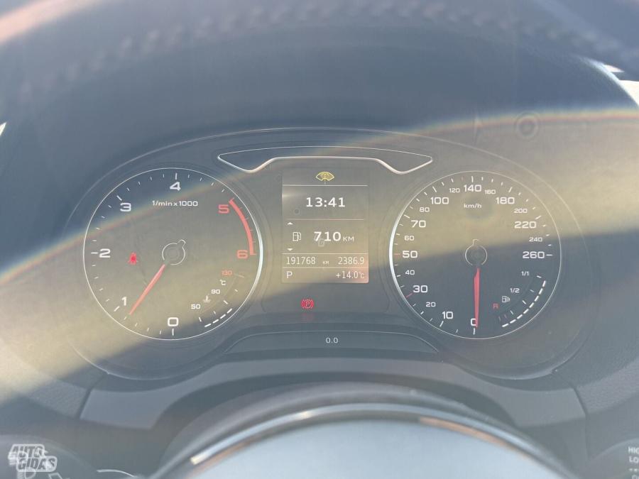 Melns Audi A3 2014 Panevēža, ar dzinēja tilpumu 1.60 L un nobraukumu 197 tūkst. km par 7900 €, foto 16 vietnē AUTOMOTO.COM.LV