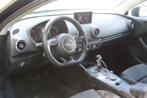 Black Audi A3 2014 in Kaunas, with an engine capacity of 1.60 L and mileage of 150 thousand km for 7900 €, photo 13 on AUTOMOTO.COM.LV
