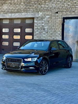 Melns Audi A3 2014 Kretinga, ar dzinēja tilpumu 1.97 L un nobraukumu 222 tūkst. km par 9499 €, foto  vietnē AUTOMOTO.COM.LV