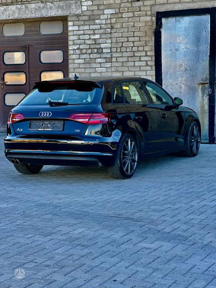Melns Audi A3 2014 Kretinga, ar dzinēja tilpumu 1.97 L un nobraukumu 222 tūkst. km par 9499 €, foto 9 vietnē AUTOMOTO.COM.LV