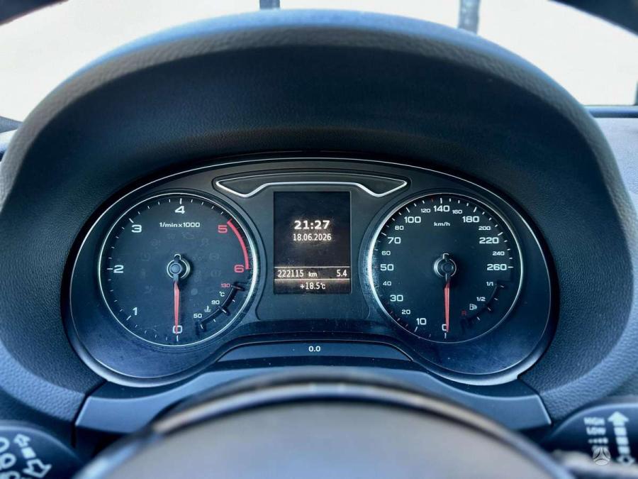 Melns Audi A3 2014 Kretinga, ar dzinēja tilpumu 1.97 L un nobraukumu 222 tūkst. km par 9499 €, foto 22 vietnē AUTOMOTO.COM.LV