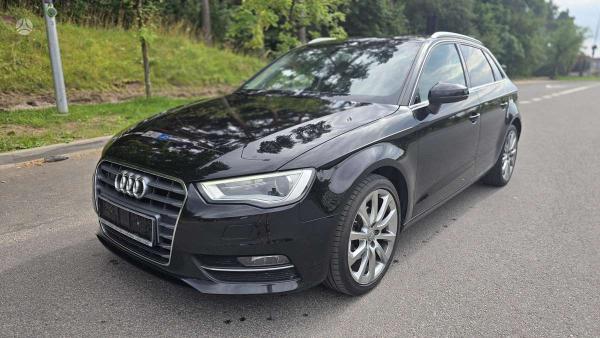 Black Audi A3 2014 in Vilnius, with an engine capacity of 1.60 L and mileage of 165 thousand km for 7700 €, photo 1 on AUTOMOTO.COM.LV
