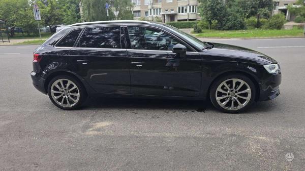 Black Audi A3 2014 in Vilnius, with an engine capacity of 1.60 L and mileage of 165 thousand km for 7700 €, photo 7 on AUTOMOTO.COM.LV
