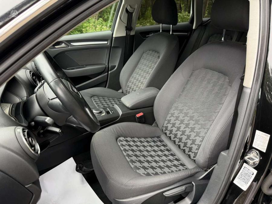 Melns Audi A3 2014 Ukmergė, ar dzinēja tilpumu 1.39 L un nobraukumu 250 tūkst. km par 7350 €, foto 11 vietnē AUTOMOTO.COM.LV