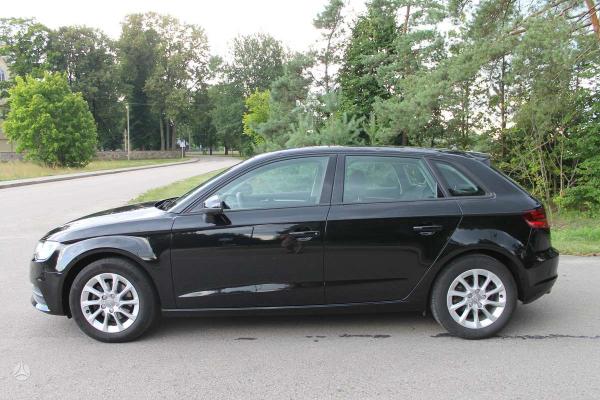 Melns Audi A3 2014 Birštonas, ar dzinēja tilpumu 1.40 L un nobraukumu 106 tūkst. km par 4500 €, foto 1 vietnē AUTOMOTO.COM.LV