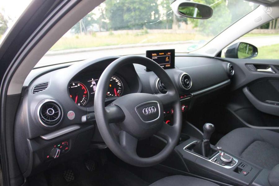 Melns Audi A3 2014 Birštonas, ar dzinēja tilpumu 1.40 L un nobraukumu 106 tūkst. km par 4500 €, foto 6 vietnē AUTOMOTO.COM.LV