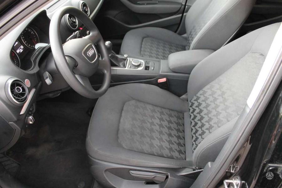 Melns Audi A3 2014 Birštonas, ar dzinēja tilpumu 1.40 L un nobraukumu 106 tūkst. km par 4500 €, foto 11 vietnē AUTOMOTO.COM.LV