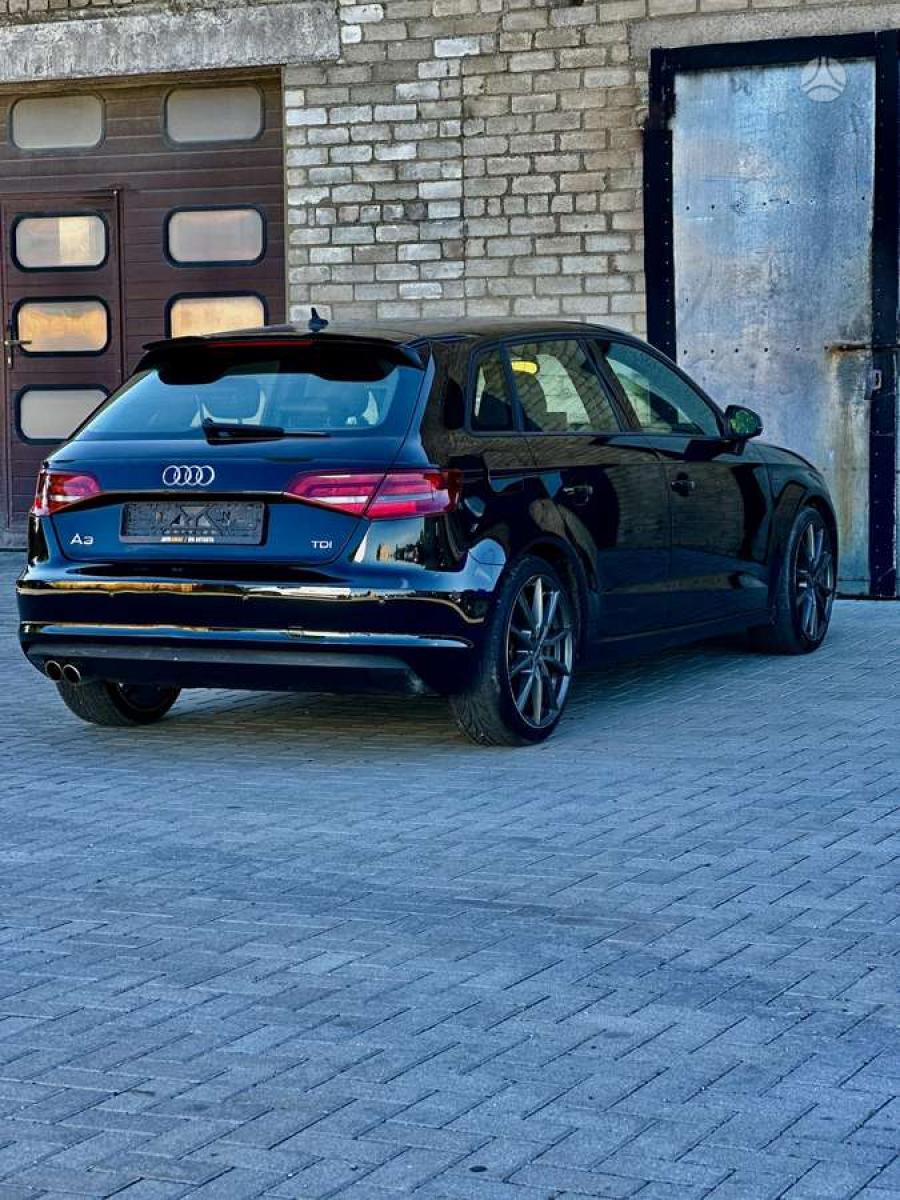 Черный Ауди А3 2014 в Кретинга, объемом двигателя 1.97 л и пробегом 222 тыс. км за 8999 €, фото 9 на AUTOMOTO.COM.LV