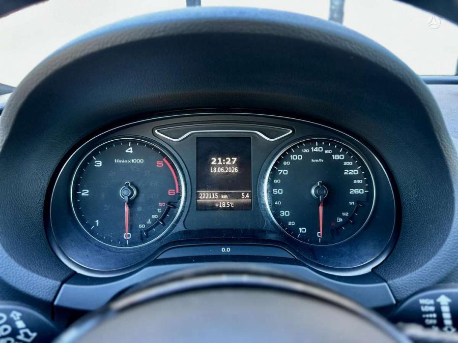 Черный Ауди А3 2014 в Кретинга, объемом двигателя 1.97 л и пробегом 222 тыс. км за 8999 €, фото 22 на AUTOMOTO.COM.LV