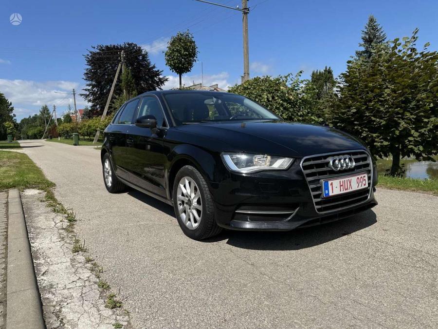 Melns Audi A3 2014 Kauņa, ar dzinēja tilpumu 1.60 L un nobraukumu 229 tūkst. km par 6900 €, foto 4 vietnē AUTOMOTO.COM.LV