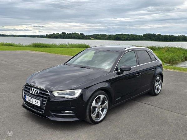 Black Audi A3 2014 in Telschi, with an engine capacity of 1.97 L and mileage of 210 thousand km for 9500 €, photo 3 on AUTOMOTO.COM.LV