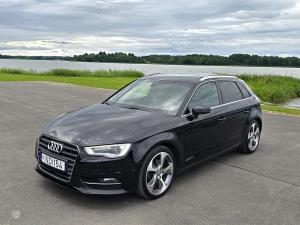 Black Audi A3 2014 in Telschi, with an engine capacity of 1.97 L and mileage of 210 thousand km for 9500 €, photo 4 on AUTOMOTO.COM.LV