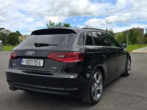 Black Audi A3 2014 in Telschi, with an engine capacity of 1.97 L and mileage of 210 thousand km for 9500 €, photo 6 on AUTOMOTO.COM.LV