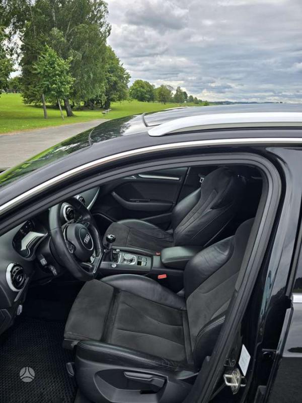 Black Audi A3 2014 in Telschi, with an engine capacity of 1.97 L and mileage of 210 thousand km for 9500 €, photo 9 on AUTOMOTO.COM.LV