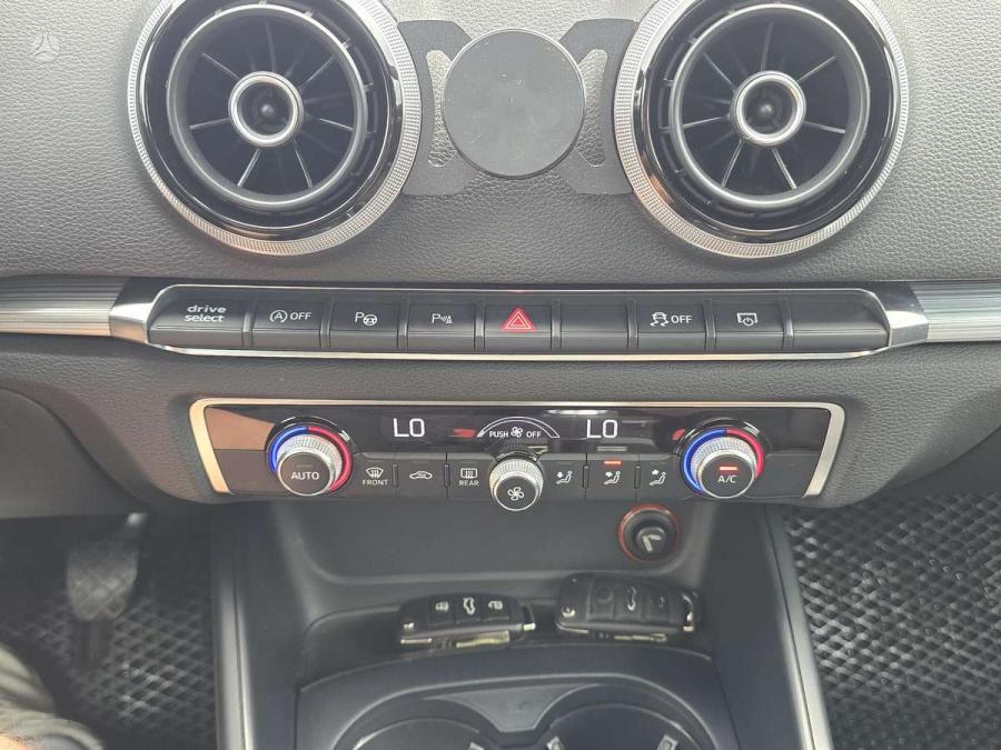 Black Audi A3 2014 in Telschi, with an engine capacity of 1.97 L and mileage of 210 thousand km for 9500 €, photo 21 on AUTOMOTO.COM.LV