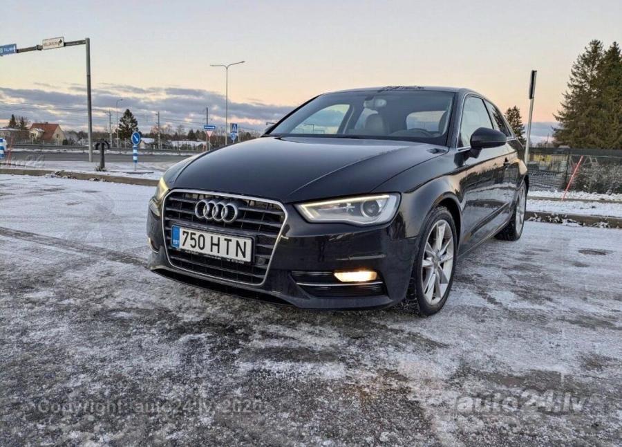 Black Audi A3 2014 in Tallinn, with an engine capacity of 2.00 L and mileage of 140 thousand km for 9500 €, photo 3 on AUTOMOTO.COM.LV