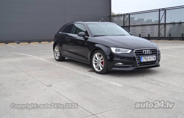 Black Audi A3 2014 in Tallinn, with an engine capacity of 2.00 L and mileage of 140 thousand km for 9500 €, photo 4 on AUTOMOTO.COM.LV