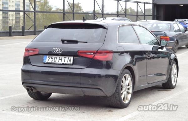 Black Audi A3 2014 in Tallinn, with an engine capacity of 2.00 L and mileage of 140 thousand km for 9500 €, photo 5 on AUTOMOTO.COM.LV