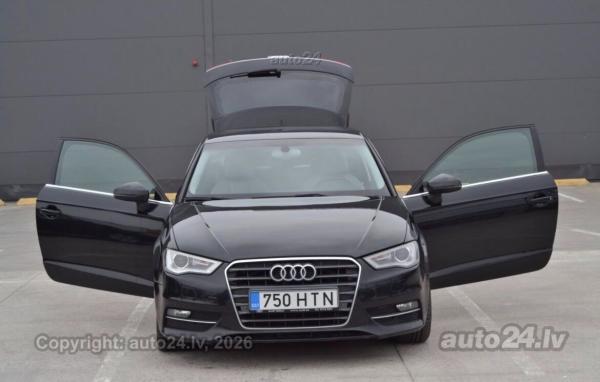 Black Audi A3 2014 in Tallinn, with an engine capacity of 2.00 L and mileage of 140 thousand km for 9500 €, photo 7 on AUTOMOTO.COM.LV