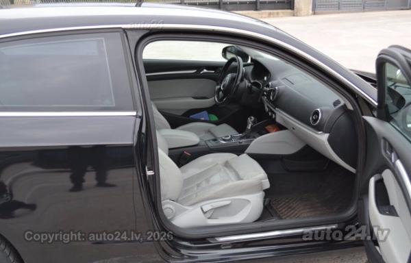 Black Audi A3 2014 in Tallinn, with an engine capacity of 2.00 L and mileage of 140 thousand km for 9500 €, photo 8 on AUTOMOTO.COM.LV