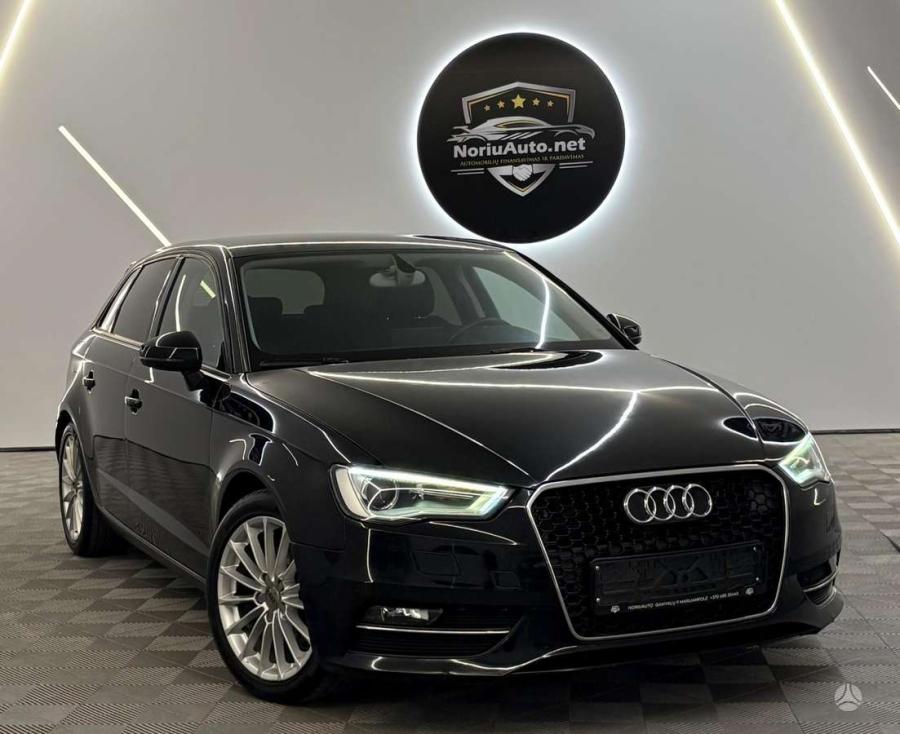 Melns Audi A3 2014 Marijampole, ar dzinēja tilpumu 1.60 L un nobraukumu 443 tūkst. km par 5250 €, foto 1 vietnē AUTOMOTO.COM.LV
