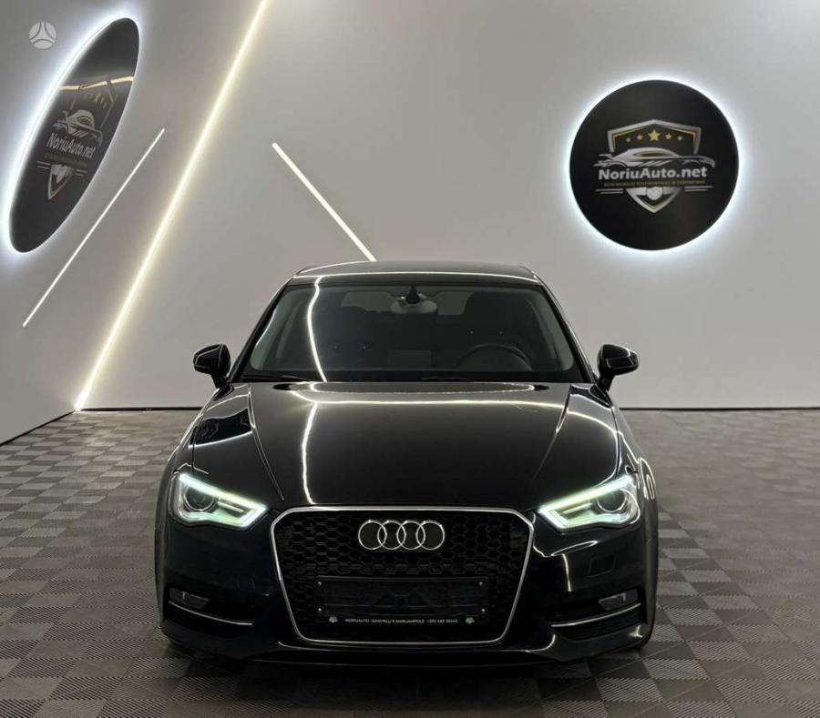 Melns Audi A3 2014 Marijampole, ar dzinēja tilpumu 1.60 L un nobraukumu 443 tūkst. km par 5250 €, foto 7 vietnē AUTOMOTO.COM.LV
