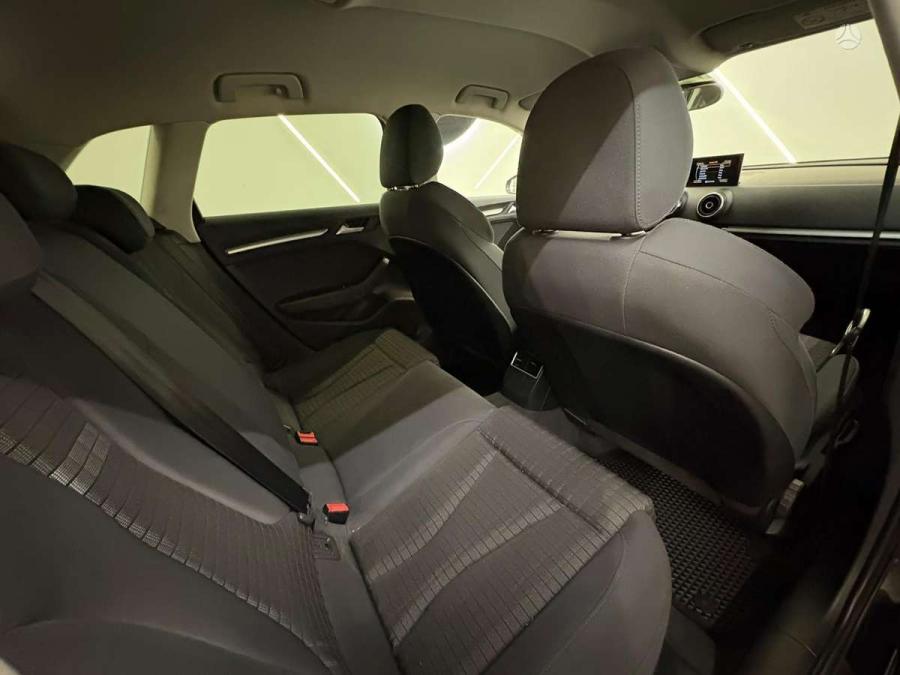 Black Audi A3 2014 in Marijampole, with an engine capacity of 1.60 L and mileage of 443 thousand km for 5250 €, photo 23 on AUTOMOTO.COM.LV