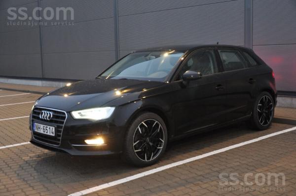 Melns Audi A3 2015 Rīga, ar dzinēja tilpumu 2.00 L un nobraukumu 180 tūkst. km par 7800 €, foto 3 vietnē AUTOMOTO.COM.LV