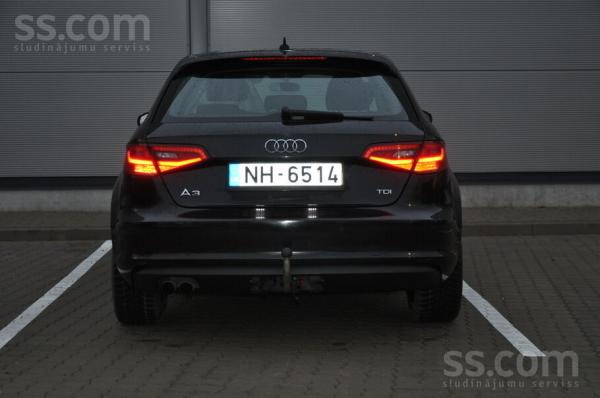 Melns Audi A3 2015 Rīga, ar dzinēja tilpumu 2.00 L un nobraukumu 180 tūkst. km par 7800 €, foto 7 vietnē AUTOMOTO.COM.LV