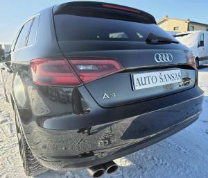 Black Audi A3 2015 in Taurage, with an engine capacity of 1.97 L and mileage of 271 thousand km for 9900 €, photo 11 on AUTOMOTO.COM.LV