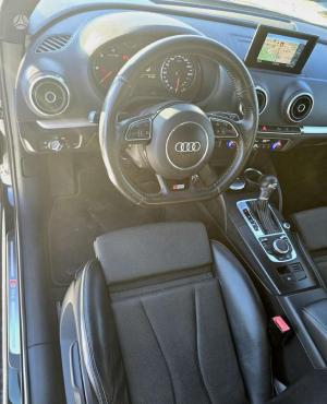 Black Audi A3 2015 in Taurage, with an engine capacity of 1.97 L and mileage of 271 thousand km for 9900 €, photo 21 on AUTOMOTO.COM.LV