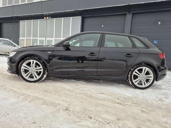 Melns Audi A3 2015 Kauņa, ar dzinēja tilpumu 1.40 L un nobraukumu 252 tūkst. km par 9250 €, foto 5 vietnē AUTOMOTO.COM.LV