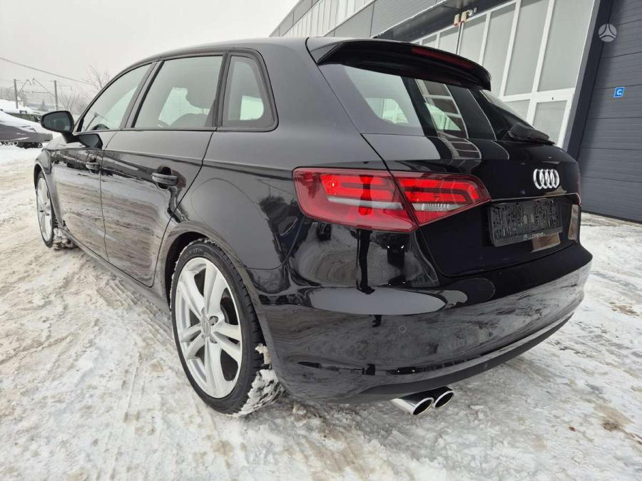 Melns Audi A3 2015 Kauņa, ar dzinēja tilpumu 1.40 L un nobraukumu 252 tūkst. km par 9250 €, foto 8 vietnē AUTOMOTO.COM.LV