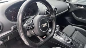 Black Audi A3 2015 in Taurage, with an engine capacity of 1.97 L and mileage of 270 thousand km for 8950 €, photo 7 on AUTOMOTO.COM.LV