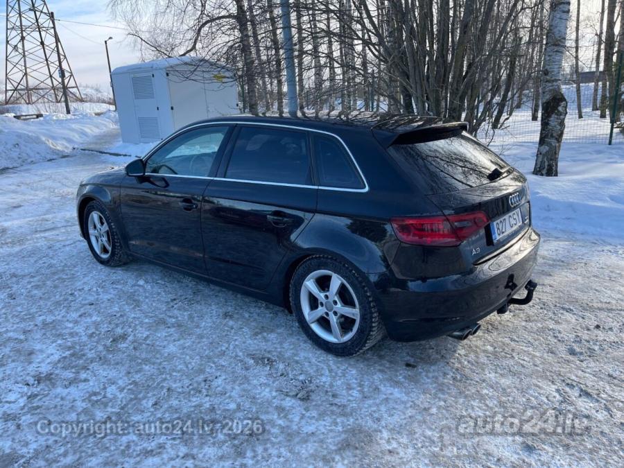 Melns Audi A3 2015 Tallina, ar dzinēja tilpumu 2.00 L un nobraukumu 227 tūkst. km par 9300 €, foto 5 vietnē AUTOMOTO.COM.LV