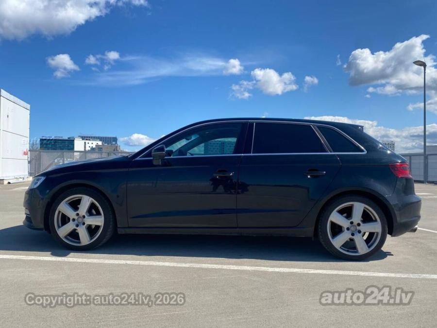 Melns Audi A3 2015 Tallina, ar dzinēja tilpumu 2.00 L un nobraukumu 227 tūkst. km par 9300 €, foto 6 vietnē AUTOMOTO.COM.LV