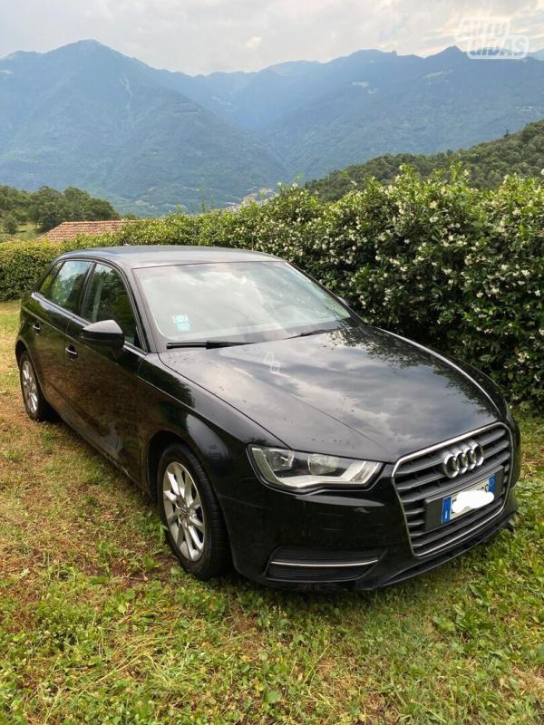 Melns Audi A3 2015 Kauņa, ar dzinēja tilpumu 1.60 L un nobraukumu 270 tūkst. km par 9500 €, foto 2 vietnē AUTOMOTO.COM.LV