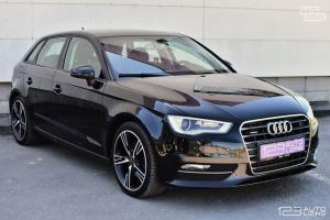 Black Audi A3 2015 in Kretinga, with an engine capacity of 2.00 L and mileage of 276 thousand km for 10499 €, photo 6 on AUTOMOTO.COM.LV