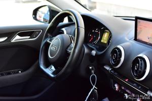 Black Audi A3 2015 in Kretinga, with an engine capacity of 2.00 L and mileage of 276 thousand km for 10499 €, photo 26 on AUTOMOTO.COM.LV