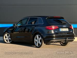 Black Audi A3 2015 in Tallinn, with an engine capacity of 2.00 L and mileage of 235 thousand km for 9999 €, photo 5 on AUTOMOTO.COM.LV