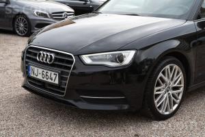 Black Audi A3 2015 in Liepaja, with an engine capacity of 1.60 L and mileage of 231 thousand km for 8700 €, photo 10 on AUTOMOTO.COM.LV
