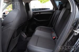 Black Audi A3 2015 in Liepaja, with an engine capacity of 1.60 L and mileage of 231 thousand km for 8700 €, photo 16 on AUTOMOTO.COM.LV