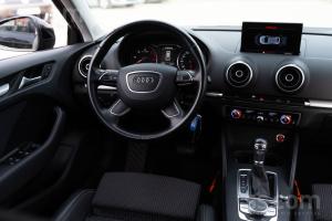 Black Audi A3 2015 in Liepaja, with an engine capacity of 1.60 L and mileage of 231 thousand km for 8700 €, photo 20 on AUTOMOTO.COM.LV