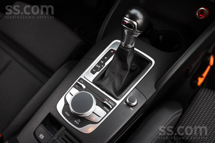 Black Audi A3 2015 in Liepaja, with an engine capacity of 1.60 L and mileage of 231 thousand km for 8700 €, photo 24 on AUTOMOTO.COM.LV